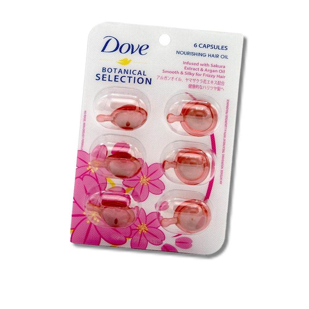 Dove Botanical Selection Nourishing Hair Oil Infused With Sakura ...