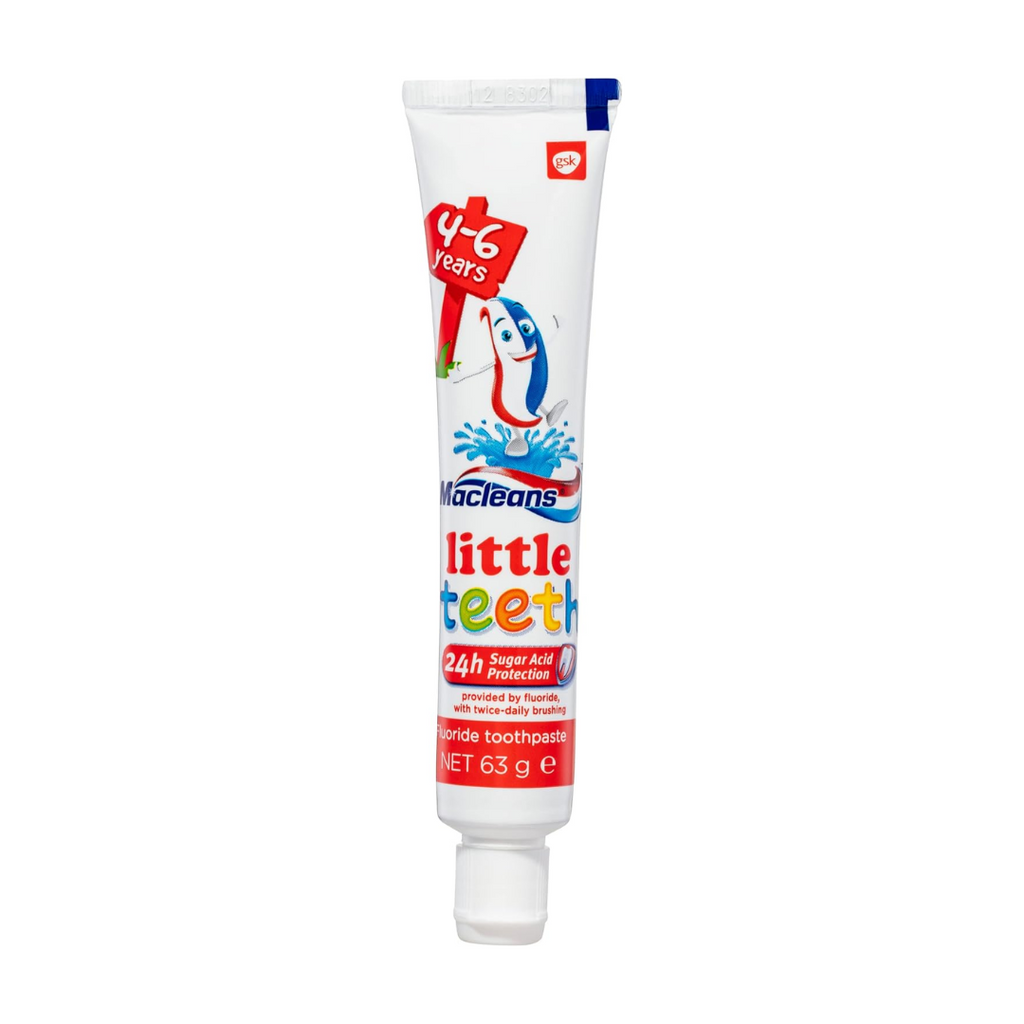 Shop Online Makeup Warehouse - Macleans Little Teeth Toothpaste 63g 4-6 ...