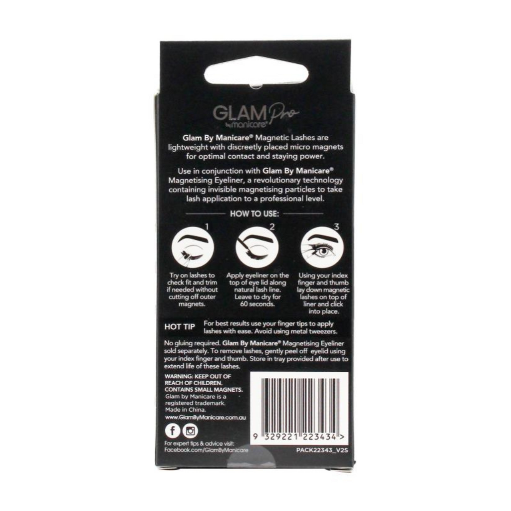 Shop Online Makeup Warehouse - Manicare Glam Pro Magnetic Lashes ...