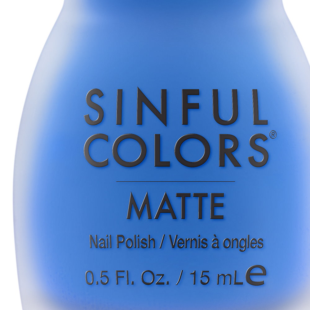 3x Sinful Colors Matte Nail Polish 15ml 2563 Blew Me Away – Makeup ...